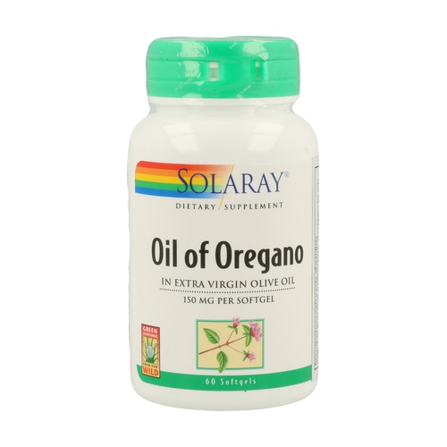 Comprar Oil of Oregano 60 cápsulas de 150mg Solaray | Naturitas
