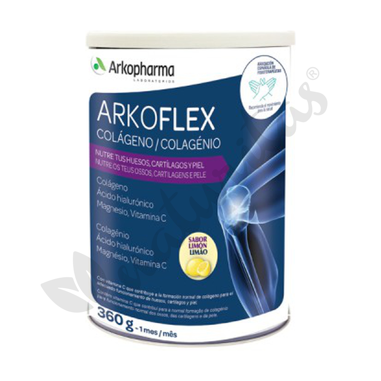 Arkoflex Colágeno 360 g de polvo (Limón) de Arkopharma | Naturitas