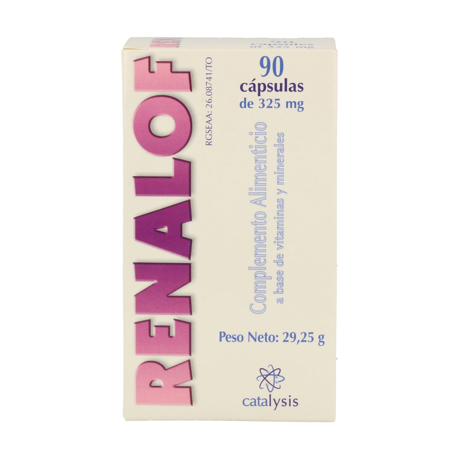 Renalof 90 cápsulas de Catalysis | Naturitas