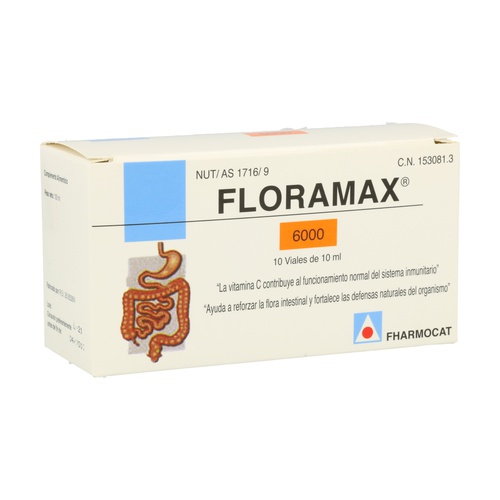 Floramax 6000 de Fharmocat 10 viales de 10ml | Naturitas