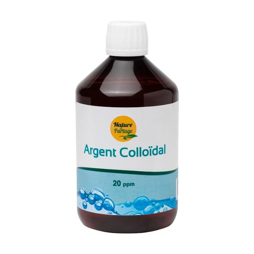 Comprar Prata Coloidal 20ppm 500 ml Nature et Partage | Naturitas