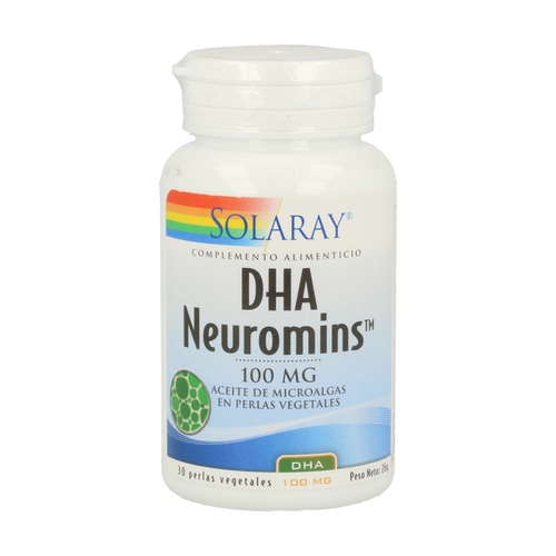 Comprar Dha Neuromins 30 cápsulas de 1000mg Solaray | Naturitas