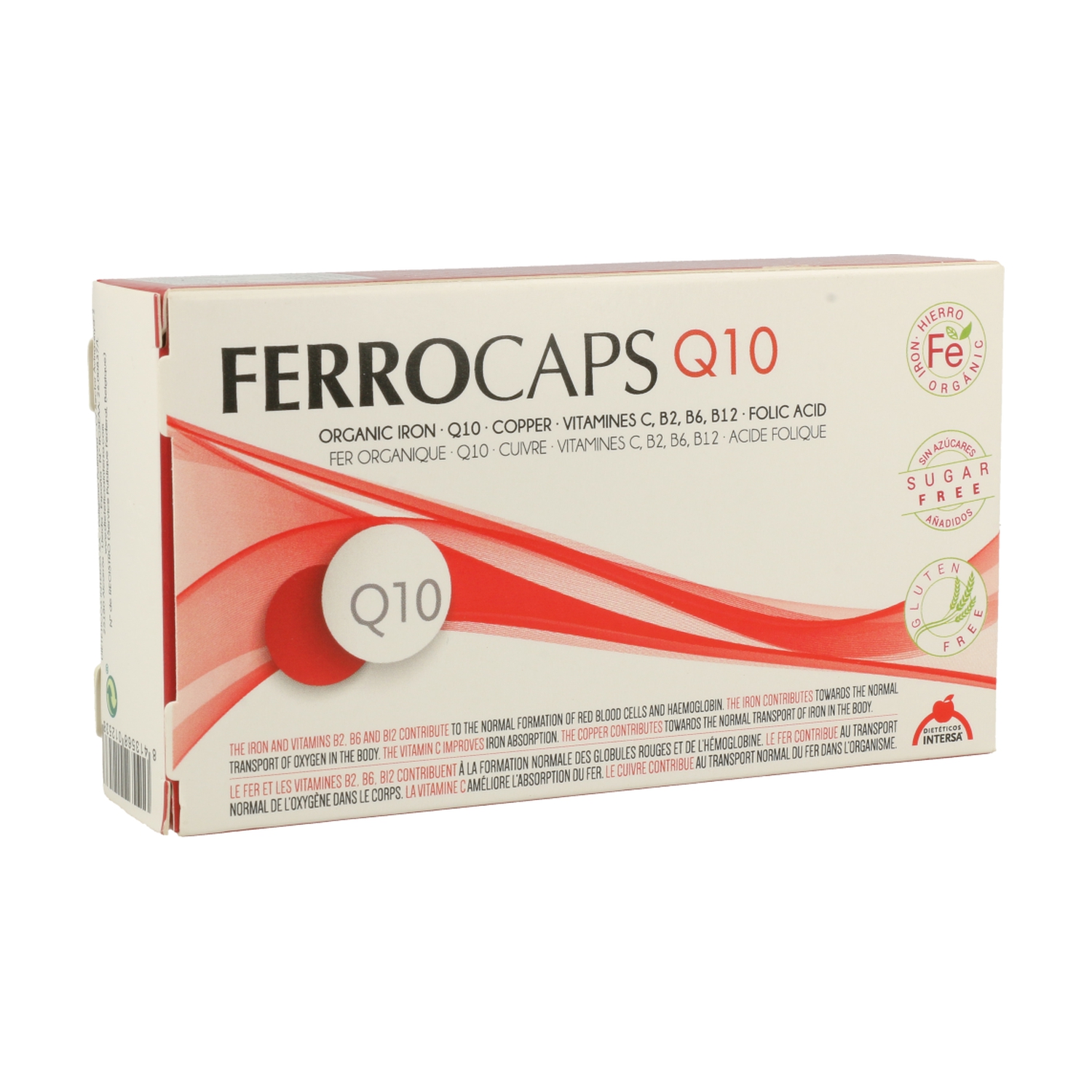 Ferrocaps Q10 60 cápsulas de Intersa | Naturitas