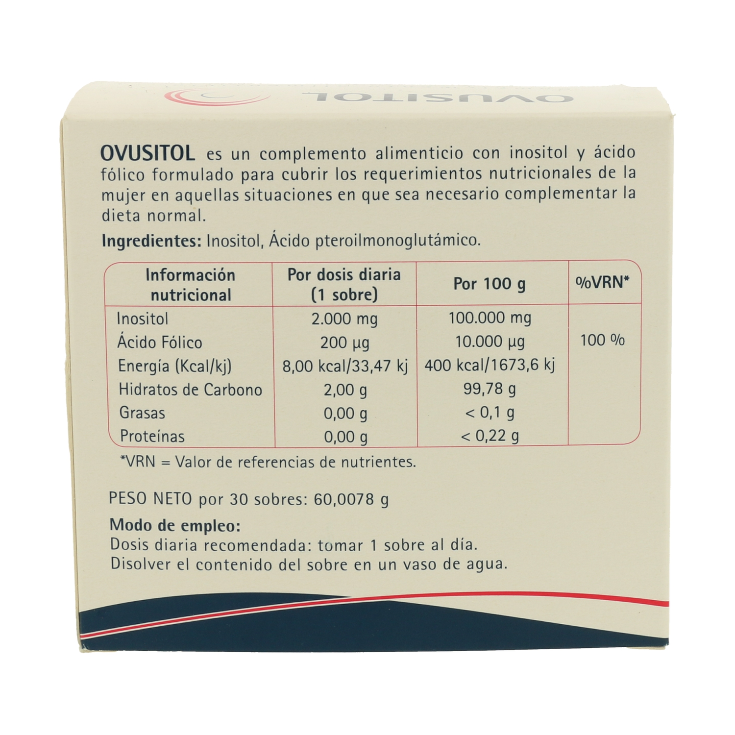 Ovusitol 30 sobres de Italfarmaco | Naturitas