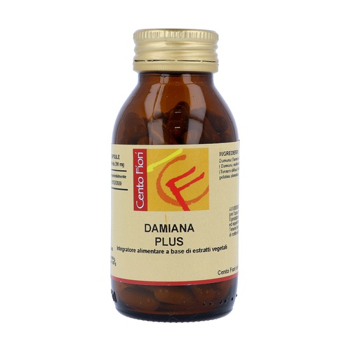 Vendita Damiana Plus 100 capsule vegetali di 350mg Centofiori | Naturitas