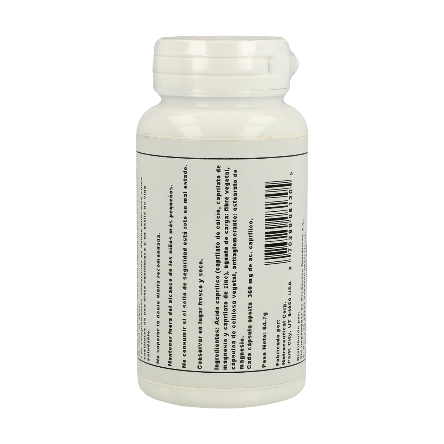 Capril 100 cápsulas vegetales de Solaray | Naturitas