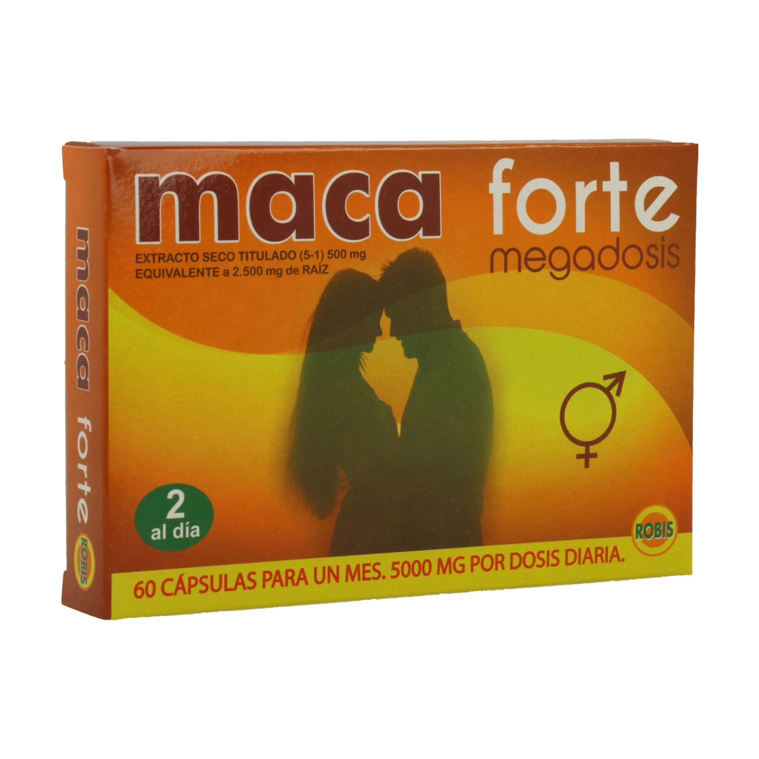 Maca Forte 60 cápsulas de Robis | Naturitas