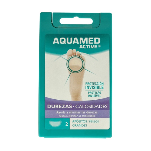 Comprar Aquamed Active apósitos durezas 2 unidades Aquamed | Naturitas