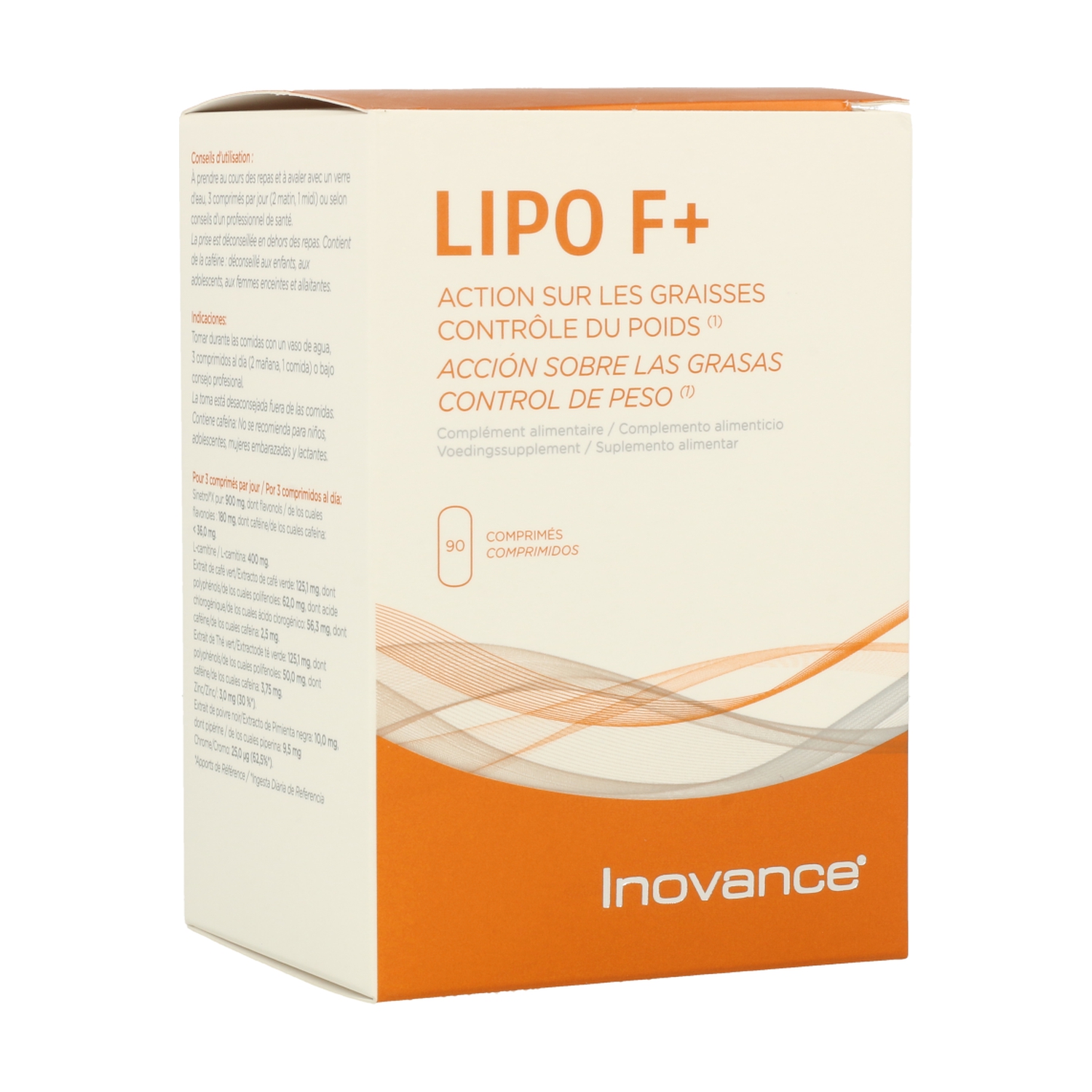 Lipo F+ 90 comprimidos de Inovance | Naturitas