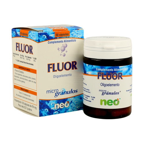 Comprar Fluor 50 cápsulas Neo | Naturitas