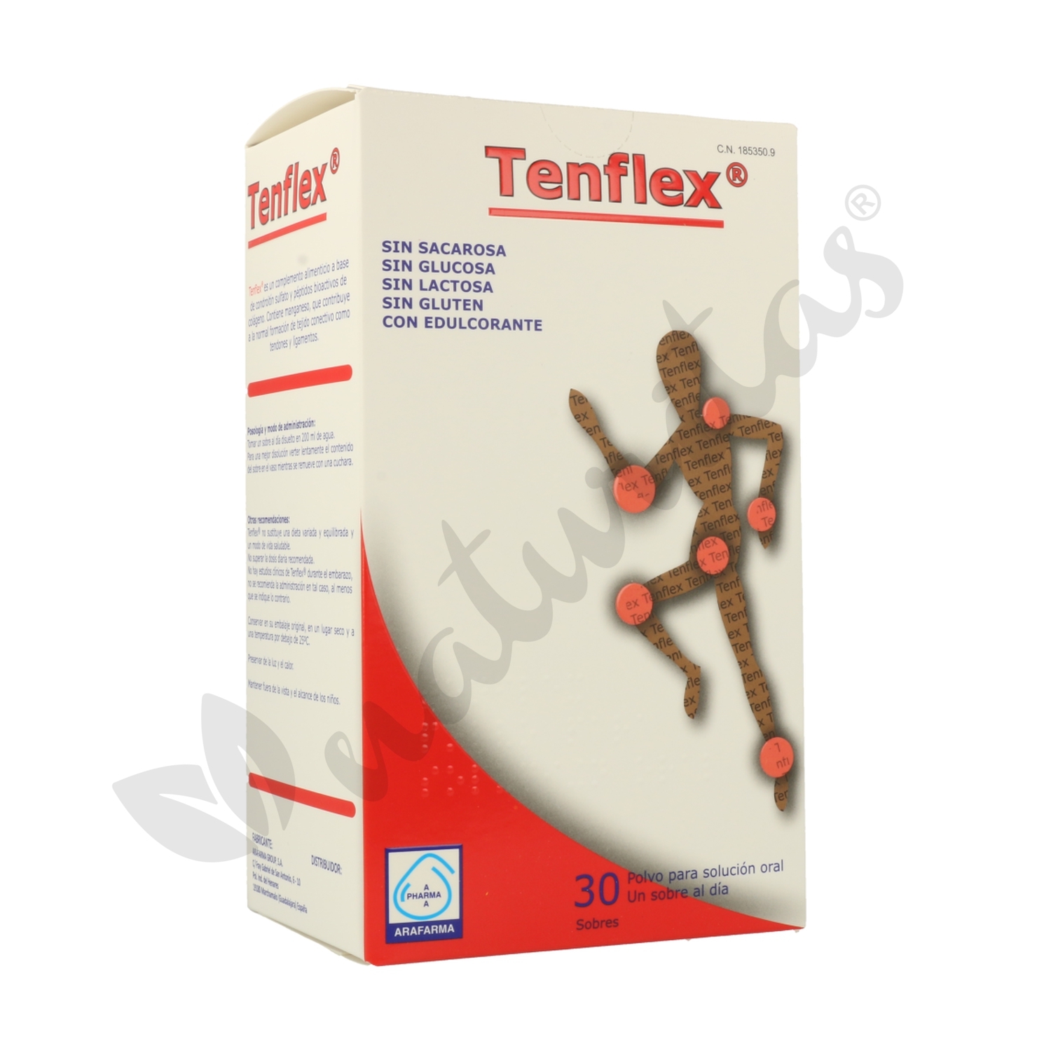 Tenflex 30 sobres de 11.6g (Naranja) (Frutas Del Bosque) de Arafarma ...