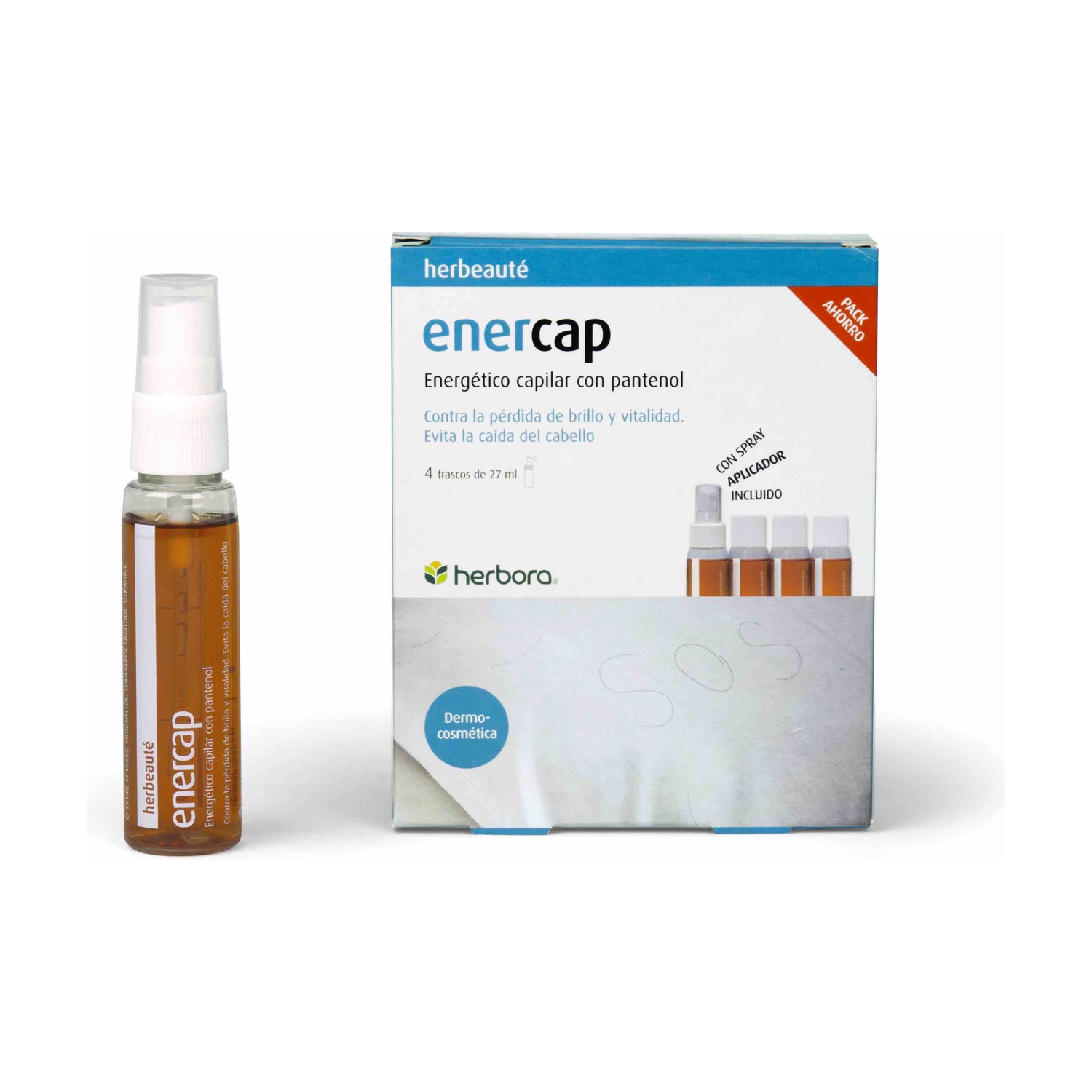 Enercap Capilar 4 viales de 27ml de Herbora | Naturitas