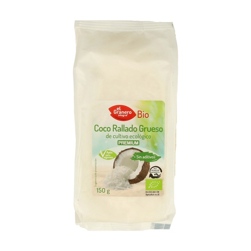 Comprar Coco Rallado Grueso Bio 150 g El Granero Integral | Naturitas