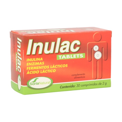Comprar Inulac 30 comprimidos de 2g Soria Natural | Naturitas