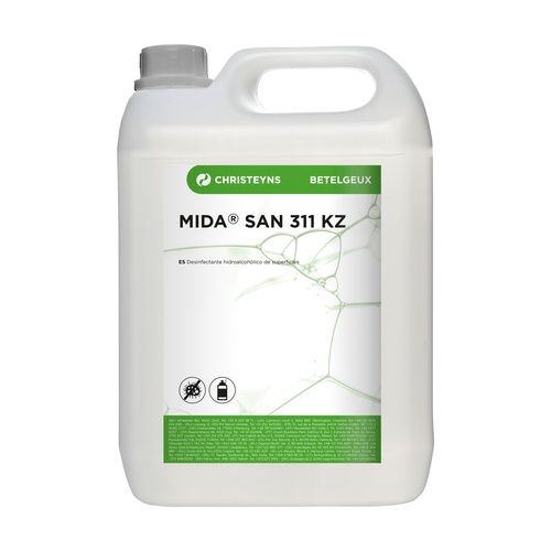 Comprar Desinfectante Hidroalcohólico de Superficies 5 L Mida San 311 ...