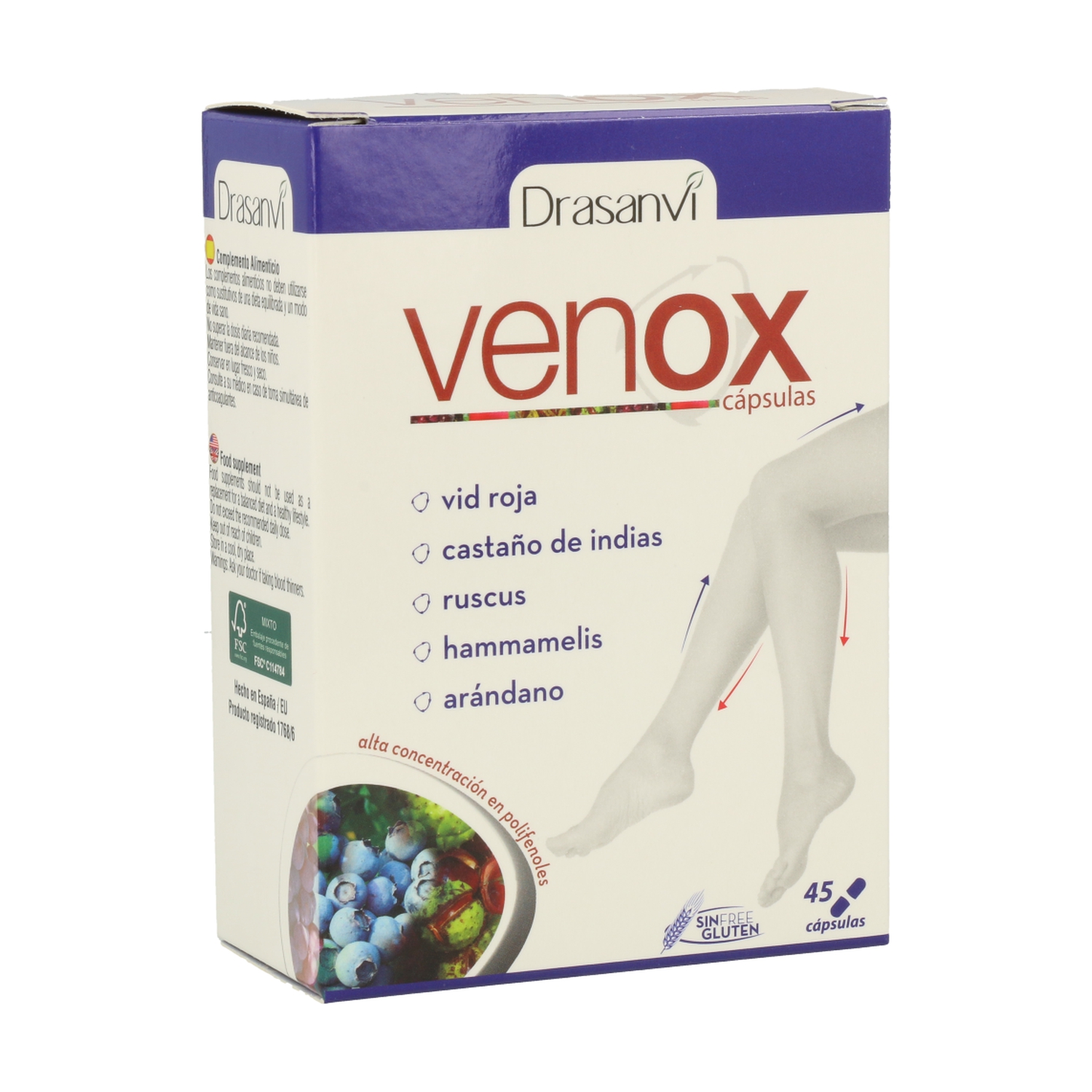 Venox 45 cápsulas de Drasanvi | Naturitas