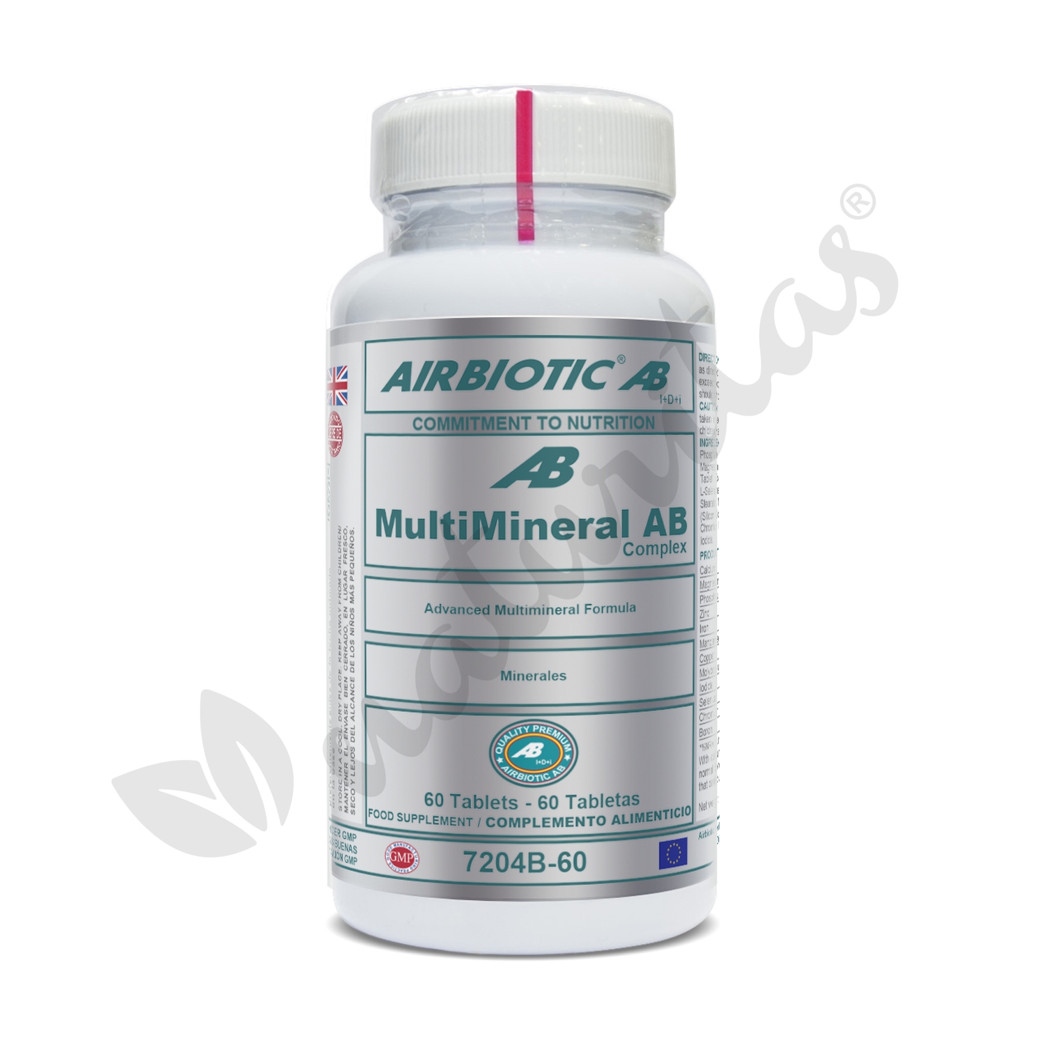 Multimineral AB Complex 60 comprimidos de Airbiotic | Naturitas