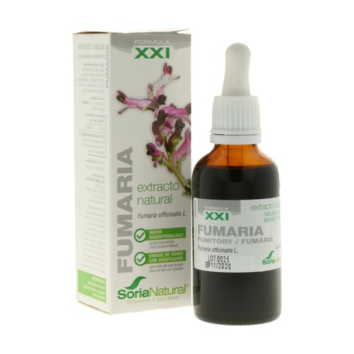 Buy Fumaria Extract (XXI Formula) 50 ml Soria Natural | Naturitas