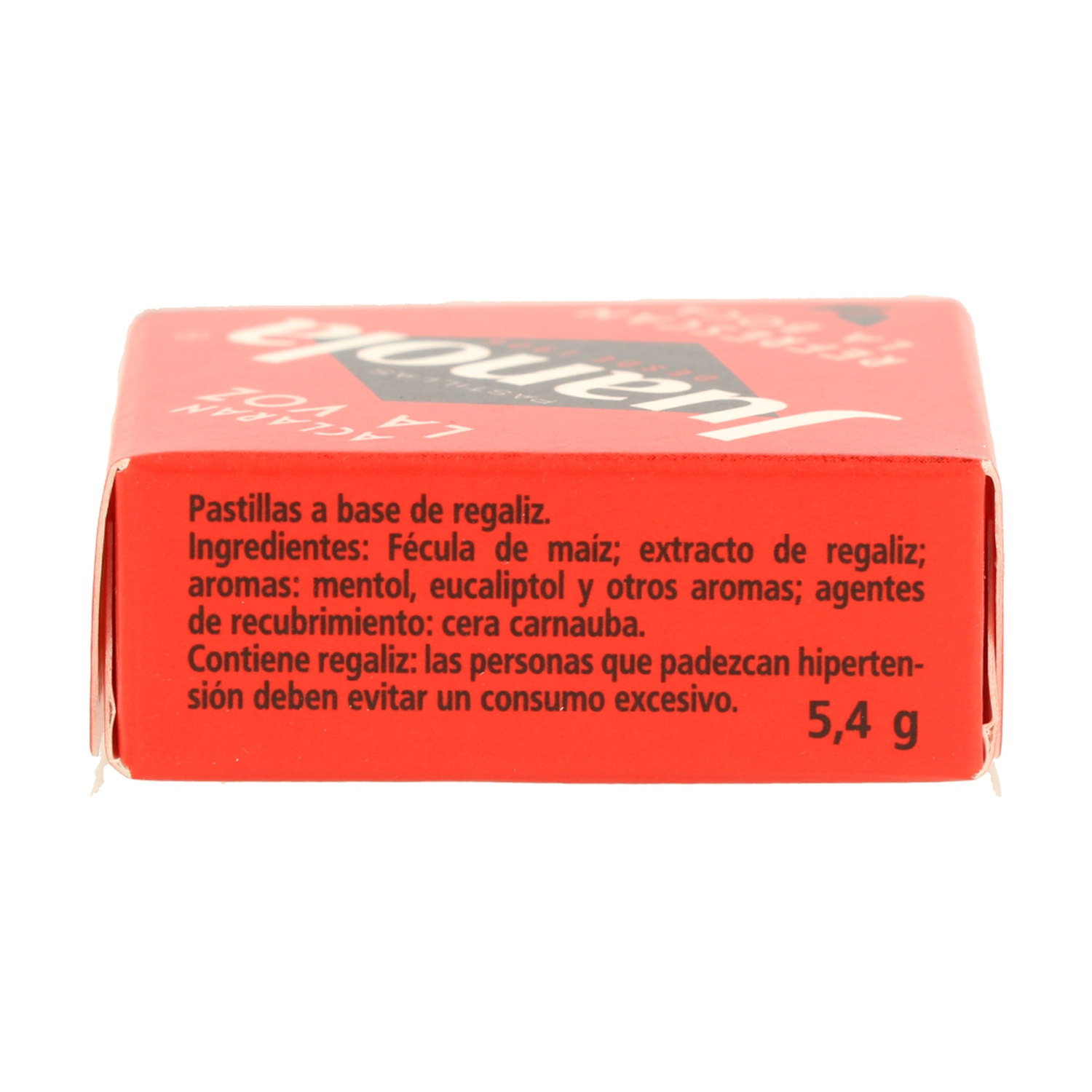 Pastilla Clásica 5,4 g (Regaliz) de Juanola | Naturitas