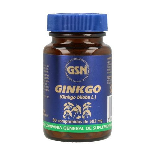 Comprar Ginkgo Biloba 80 comprimidos GSN | Naturitas