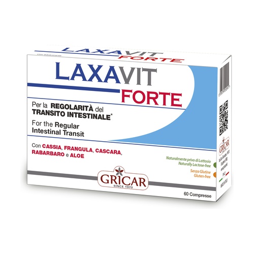 Acheter Laxavit Forte 60 capsules de 460mg Gricar | Naturitas