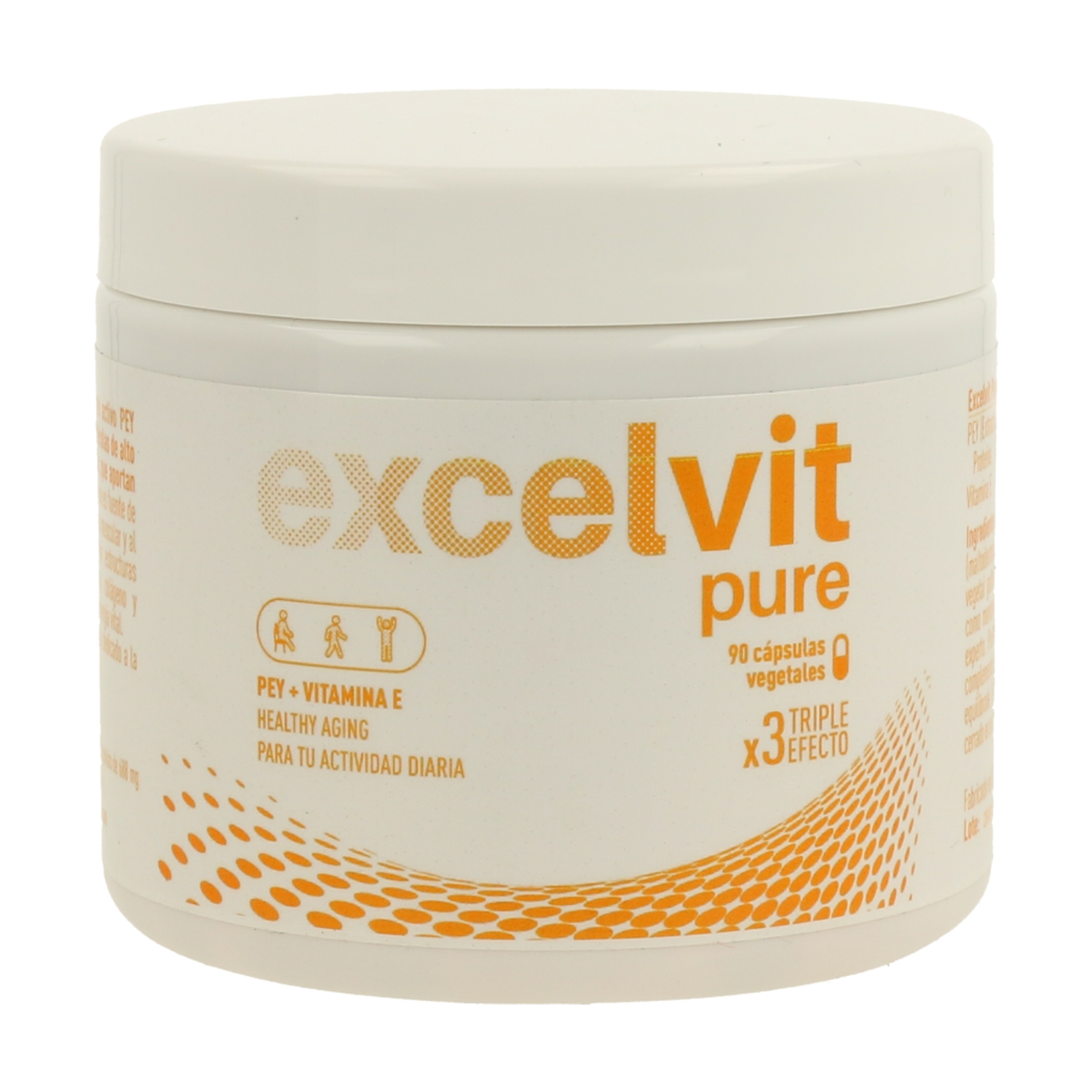 Excelvit pure 90 cápsulas vegetales de 688mg de Excelvit | Naturitas