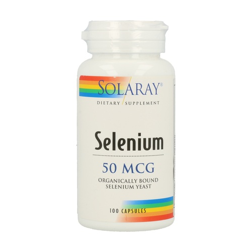 Comprar Selenium 100 cápsulas de 50μg Solaray | Naturitas