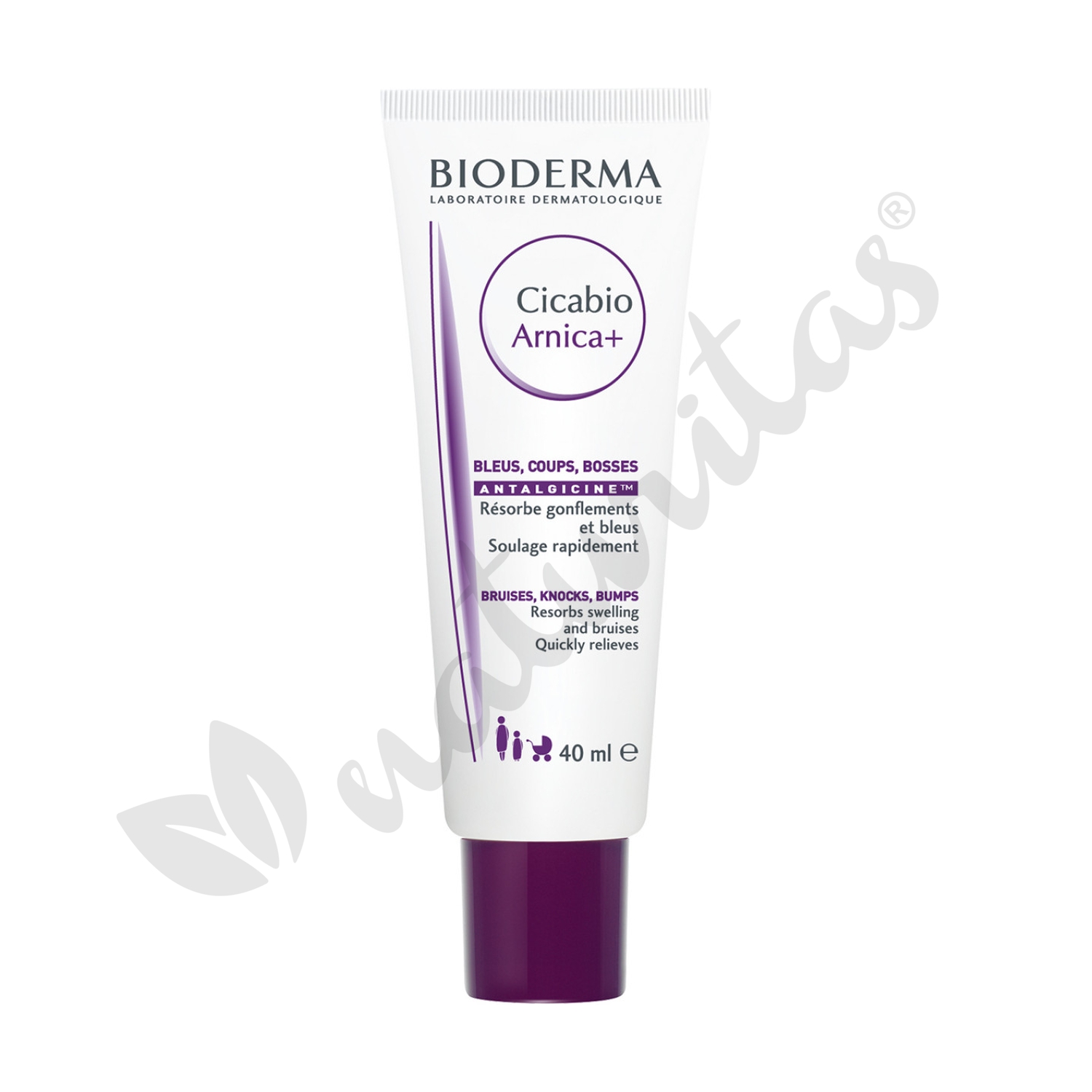 Crema Alivia y Reabsorbe Hematomas, Golpes y Chicones Cicabio 40 ml de ...