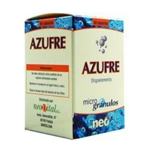 Comprar Azufre 50 cápsulas Neo | Naturitas
