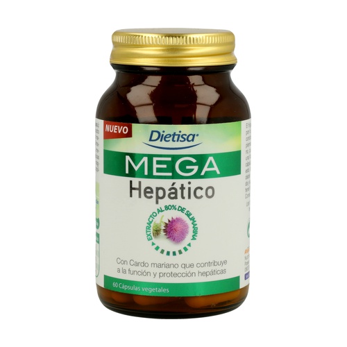 Comprar Mega Hepático 60 cápsulas Dietisa | Naturitas