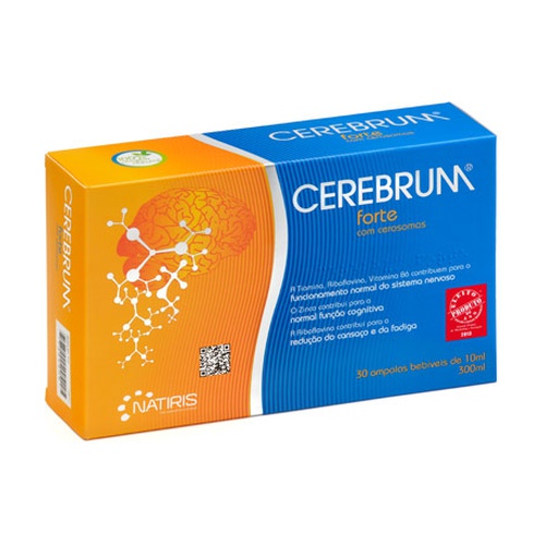 Comprar Cerebrum Forte com Cerossomos 30 ampolas de 10ml Natiris ...