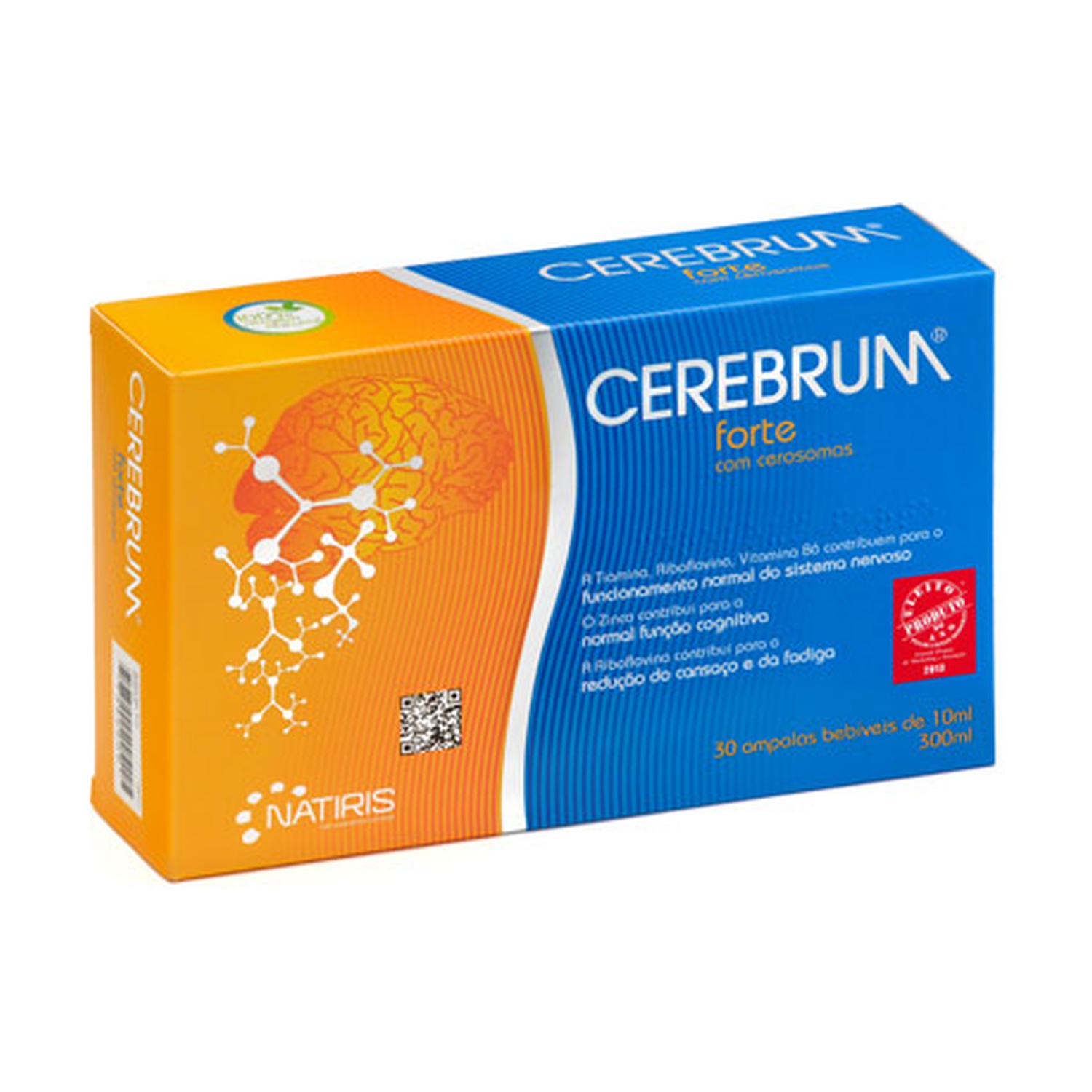 Cerebrum Forte con Cerosomas 30 ampollas de 10ml de Natiris | Naturitas