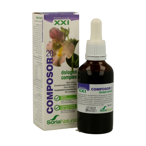 Comprar Composor 20 Dologen Complex (Fórmula XXI) 50 ml Soria Natural ...